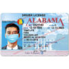 Alabama Drivers License Template V2 - Fake Alabama Drivers License