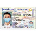 Rhode Island Driver License Template - Fake Template